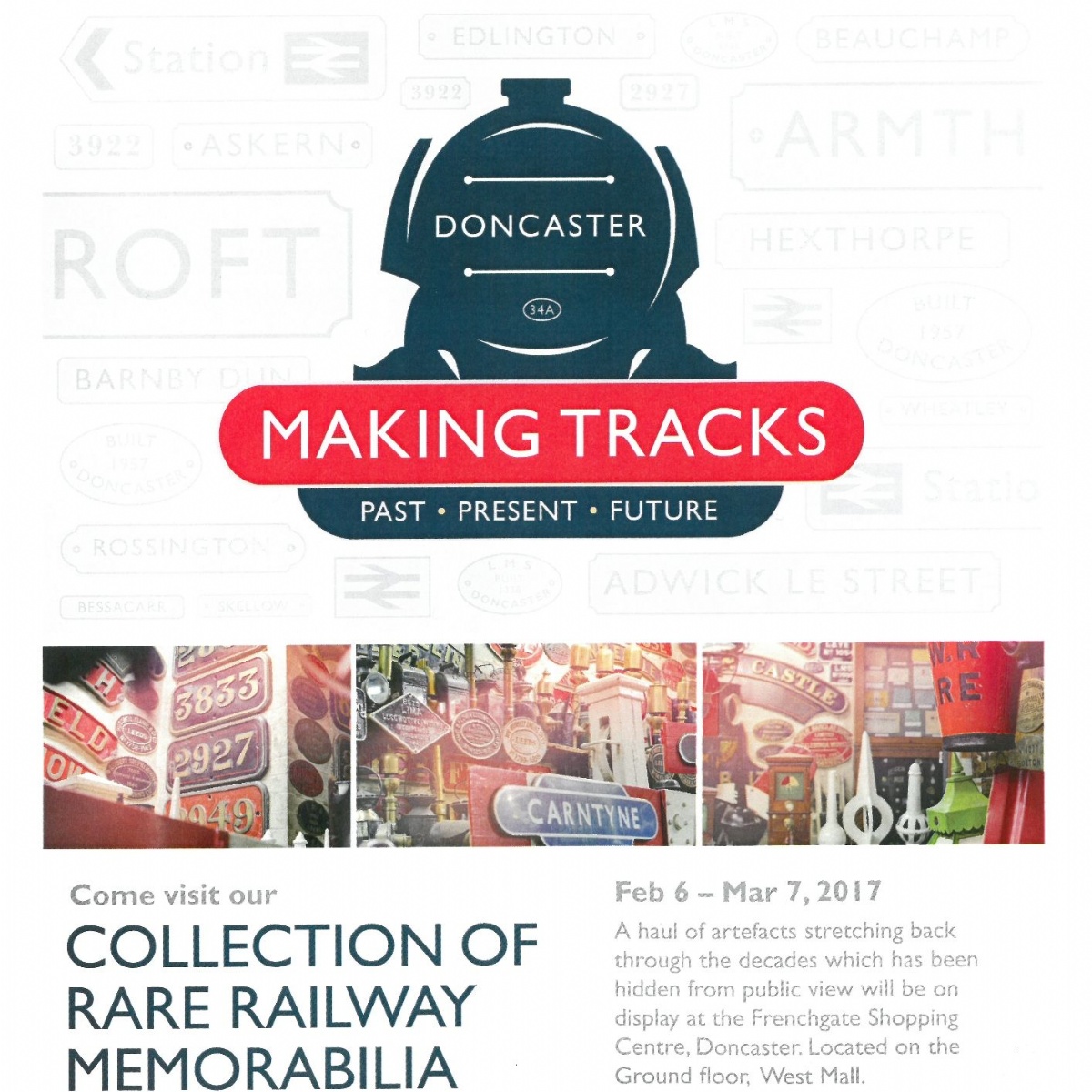Hungerhill School - Doncaster 'Making Tracks' Exhibit